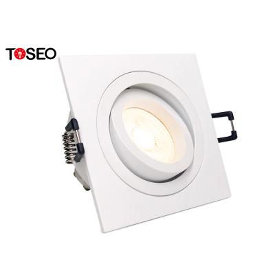 Cina Taglio messo quadrato 80mm Gu10 GU5.3 del dispositivo di Downlights in vendita