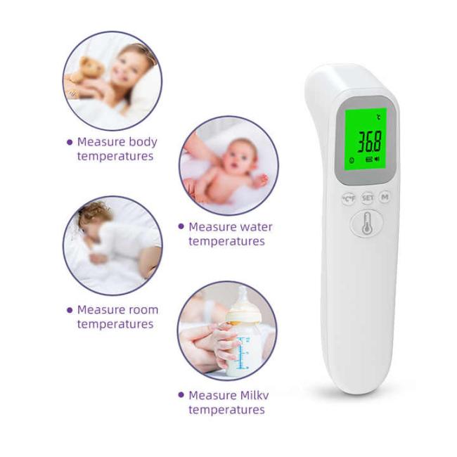 WELLFAR AD802 Infrared Thermometer side view