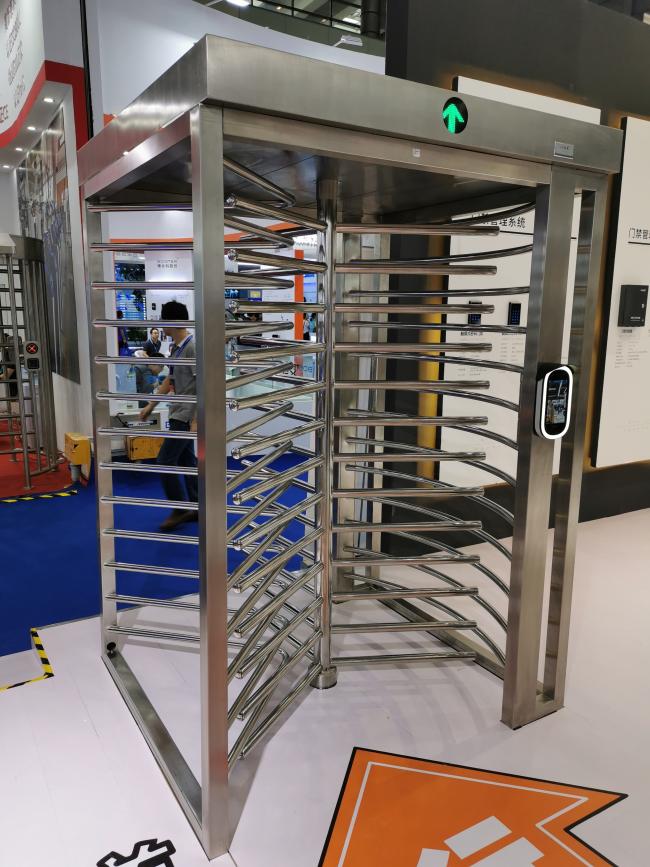 High Security Outdoor Full Height Turnstile with Anti Tailgating system