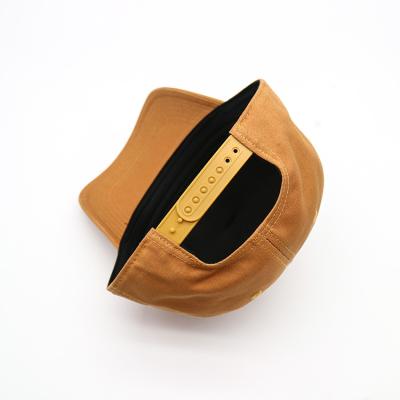 중국 5 패널 구조 야구 모자 조정 띠와 강화 된 바늘 판매용