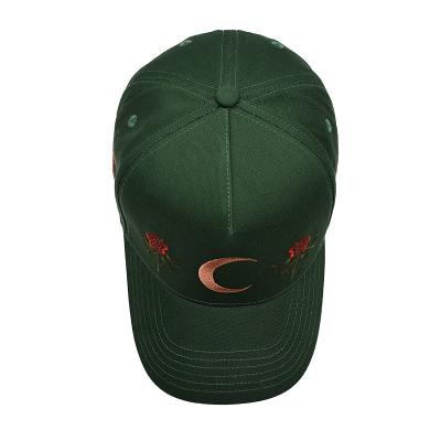 중국 과장 로고 구조화된 야구 모자와 5 패널 평평 곡선 빠른 회복 모자 판매용