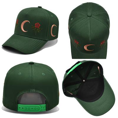 중국 과장 로고 구조화된 야구 모자와 5 패널 평평 곡선 빠른 회복 모자 판매용