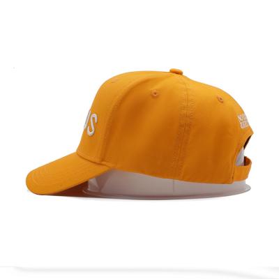 중국 조정 가능한 스트랩 구부러진 비저 프로필 베이스볼 모자 조정 된 직물 색감 꿰매기 판매용