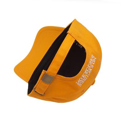 중국 조정 가능한 스트랩 구부러진 비저 프로필 베이스볼 모자 조정 된 직물 색감 꿰매기 판매용