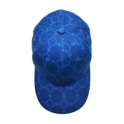 Китай Настройка Jacquard шапки с изогнутым визитором и регулируемым ремнем с вышитыми глазки совпадающие цвета ткани продается