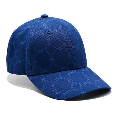 Китай Настройка Jacquard шапки с изогнутым визитором и регулируемым ремнем с вышитыми глазки совпадающие цвета ткани продается