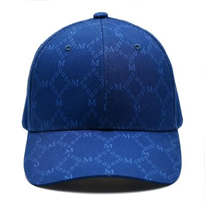 Китай Настройка Jacquard шапки с изогнутым визитором и регулируемым ремнем с вышитыми глазки совпадающие цвета ткани продается