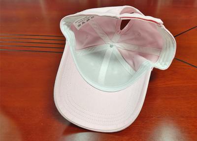 중국 Hot Sale Pink 6 Panel Custom Your Own Logo Ponytail Baseball Sport Caps Hats For Women 판매용