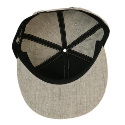 Chine Hiphop couvre les ventes en gros 100% réglables de chapeaux de Snapback de bord plat de coton de coutume à vendre
