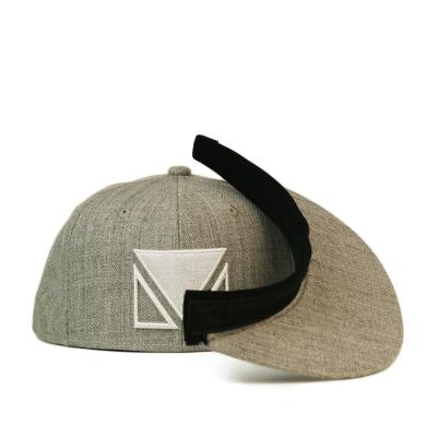Chine Hiphop couvre les ventes en gros 100% réglables de chapeaux de Snapback de bord plat de coton de coutume à vendre
