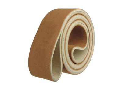 Κίνα Καφετιά ζώνη Pbo Kevlar χρώματος βιομηχανική αισθητή άνευ ραφής πυκνά για τη βιομηχανία αργιλίου προς πώληση