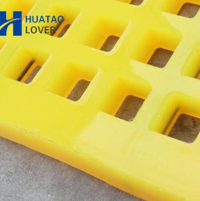 Chine Tapis carré d'écran de polyuréthane d'épaisseur de l'ouverture 40mm pour le mien à vendre
