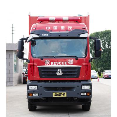 Chine SITRAK Camping Fire Truck Véhicule spécialisé 257/2200 kW/rpm Vitesse maximale 90km/h à vendre
