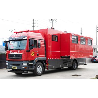 Chine SITRAK Camping Fire Truck Véhicule spécialisé 257/2200 kW/rpm Vitesse maximale 90km/h à vendre