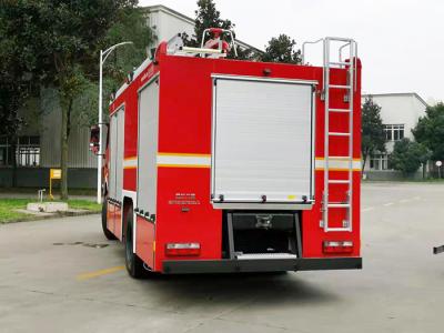 Κίνα Πυροσβεστικό όχημα δεξαμενών 4x4 νερού Dongfeng 6000L με τη διπλή καμπίνα υπόλοιπου κόσμου προς πώληση