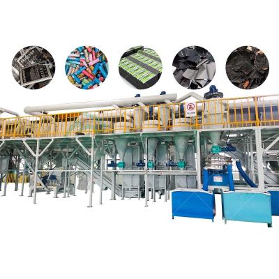 China Fully Automated Waste Car Lead Acid Battery Recycling Machine Production Plant Cylindrical Lithium Ion Battery Recycling Plant for sale