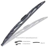 Quality Sleek Aerodynamic Rubber Auto Wiper Extreme Temperature Resistant Car Screen Wiper for sale