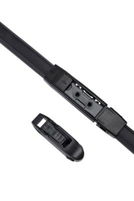 China Front Windshield Wiper Universal Compatibility Black for All Makes and Installations for sale