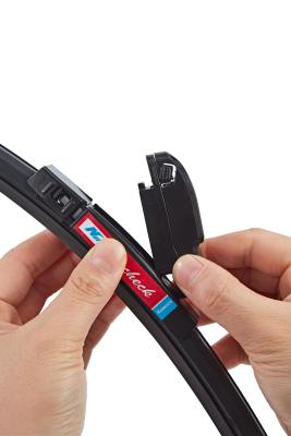 China Front Windshield Wiper Universal Compatibility Black for All Makes and Installations for sale