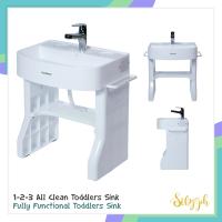 Quality Hand Basin Baby Sink Bath With 3pcs AA Battery Suitable For 1-5 Years Old Children's simulate basin for sale