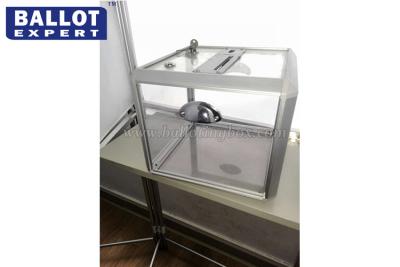 Cina cavalletto acrilico chiudibile a chiave dell'urna di altezza di 36cm per la raccolta in vendita