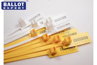 Cina Guarnizioni di plastica numerate di sicurezza per l'OEM di lunghezza 340mm dei contenitori in vendita