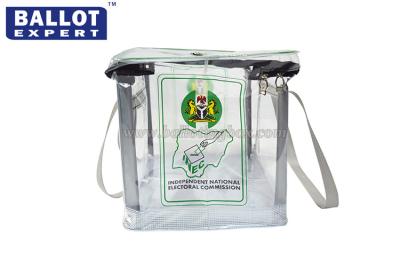 Cina Quadrato di voto pieghevole dell'urna di PVC, scatola di suggerimento di plastica 27 litri in vendita