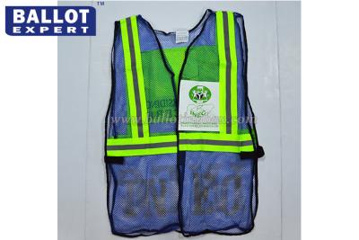 Cina Maglia riflettente di sicurezza delle strade principali gialla/arancio/verde facoltativo con la striscia in vendita