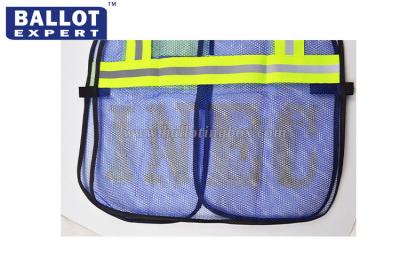 Cina Se riflettente degli indumenti da lavoro - maglia riflettente di sicurezza VCV004 con la tasca in vendita