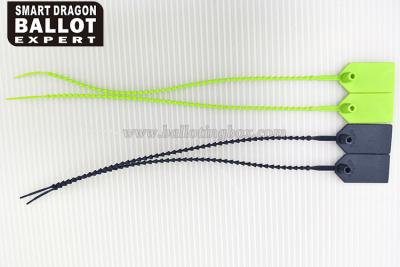 Cina la sicurezza di plastica stretta di tirata del polipropilene di spessore di 2mm sigilla blu, rosso, verde in vendita