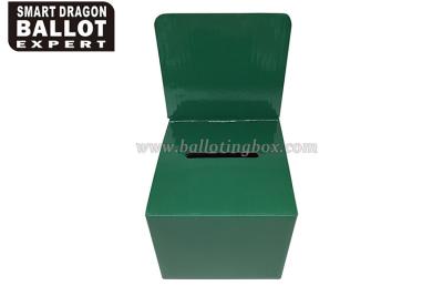 Cina Urna di cartone verde scuro per l'elezione/il voto, scatole di tombola del cartone in vendita
