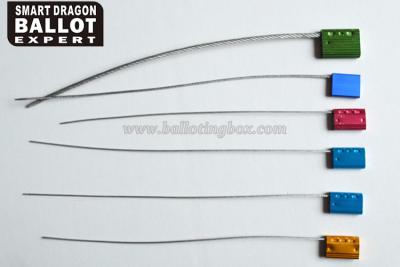 Cina Personalizzazione di colore delle guarnizioni della plastica di sicurezza di spessore 1.4mm per il voto, uso di traffico in vendita