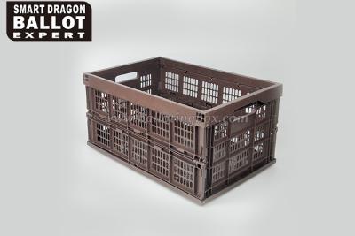Cina Scatola di stoccaggio di plastica dei pp per le dimensioni interna 53 * 35 * 35cm di dimensione della verdura e della frutta in vendita