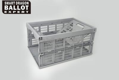 Cina Scatola di plastica grigia/verde/di giallo stoccaggio con le maniglie di Cmfortable in vendita