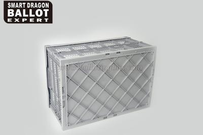 Cina Contenitori di stoccaggio pieghevoli di plastica per le dimensioni di verdure 60 * 40 * 35 cm della cassa in vendita