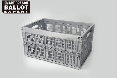 Cina Scatola di plastica pieghevole resistente non tossica della maglia di stoccaggio per il magazzino in vendita