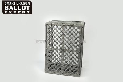 Cina Canestri 53 * 35 * 35cm della scatola pieghevole di stoccaggio arieggiato parete di plastica della maglia dei pp in vendita