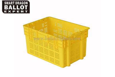Cina Scatole di stoccaggio di plastica accatastabile quadrata multifunzionale 59,2 * 39,8 * 31.5cm in vendita
