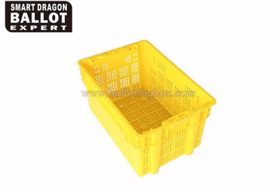 Cina La frutta e la verdura hanno perforato le casse di plastica della scatola/pp di volume d'affari di stoccaggio in vendita