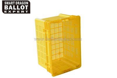 中国 大規模輸送/プラスチック バスケットの容器のための積み重ね可能なPPの収納箱 販売のため