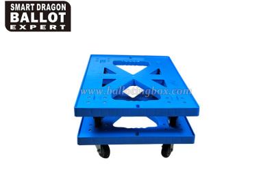 中国 移動装置物質的な産業パレット トロッコ/手トラックのカートPP 販売のため