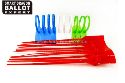 Cina Guarnizioni di plastica di sicurezza della forza di trazione 35Kg colore rosso/blu/verde in vendita