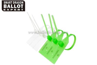 Cina Lunghezza totale 295mm/guarnizioni strette della guarnizione di sicurezza di tirata della chiusura lampo tirata di plastica in vendita