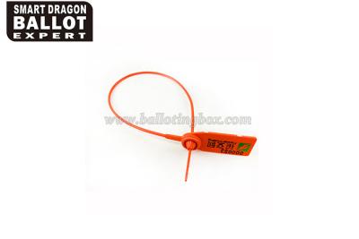 Cina Guarnizioni di plastica di sicurezza di sicurezza eliminabile con la lunghezza totale stampata logo 370mm in vendita