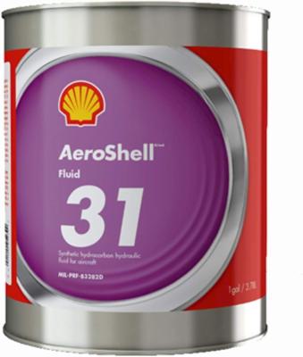 Synthetic Hydrocarbon Based Aviation Chemicals Aeroshell 31 Hydraulic Fluid
