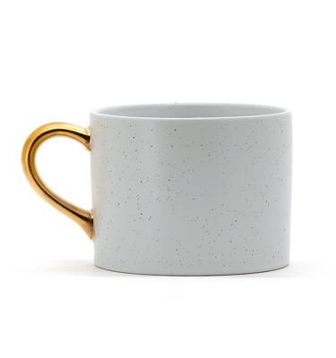 중국 Lovely Mothers Day Eco Friendly Crockery Elegant Design Mom Mug Ceramic Coffee With Gold Handle 판매용