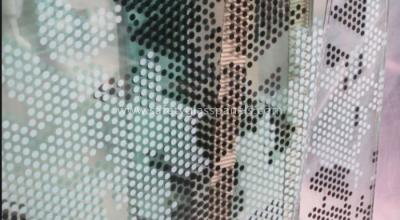 Κίνα η καμπύλη 8mm τύπωσε τις μετριασμένες πηγές γυαλιού και τις πόρτες, διπλή πλαισιωμένη εκτύπωση προς πώληση