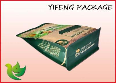 China La cerradura de la cremallera se levanta la bolsa de la parte inferior plana para el acondicionamiento de los alimentos 500g en venta