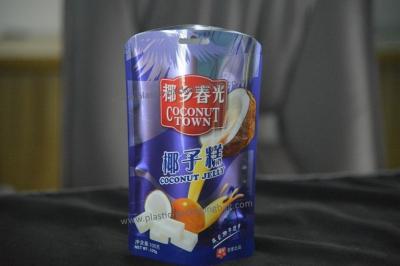 China A folha personalizada alinhou o ANIMAL DE ESTIMAÇÃO/AL/PE de empacotamento do saco dos doces com entalhe do rasgo à venda