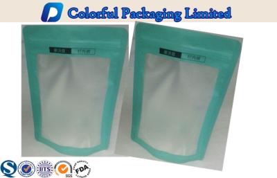 China El papel de aluminio laminado Ziplock durable se levanta la bolsa para los calcetines, paño en venta